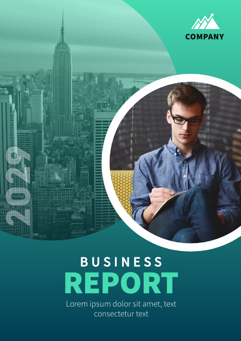 Copy of Business Report Template (1) | PosterMyWall