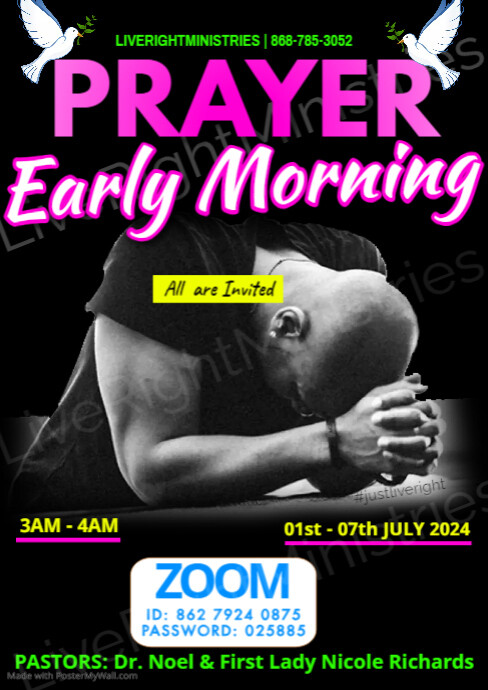 Morning Prayer | PosterMyWall
