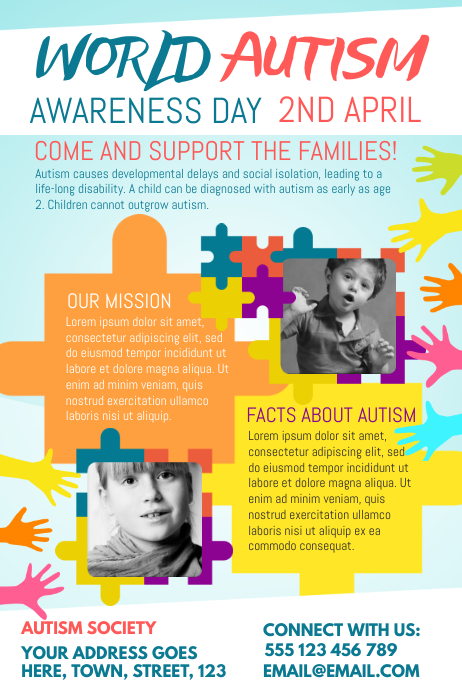 Copy of Autism Poster Template | PosterMyWall