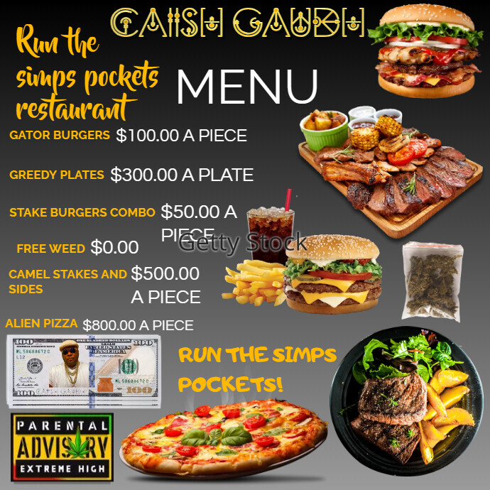 restaurant menu | PosterMyWall