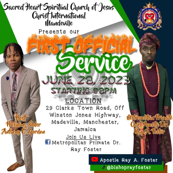 Copy of Official Launch Service | PosterMyWall