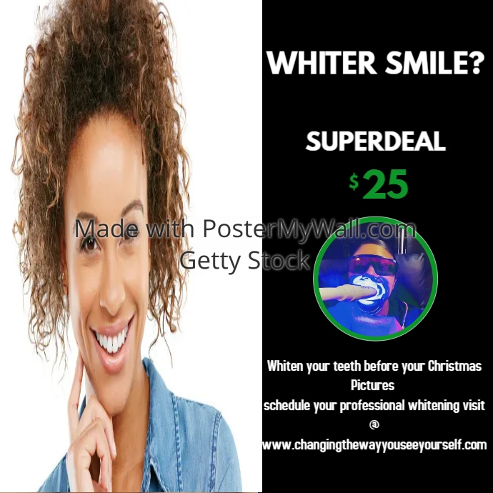 Copy of Copy of White teeth withening kit dental advert smile ...