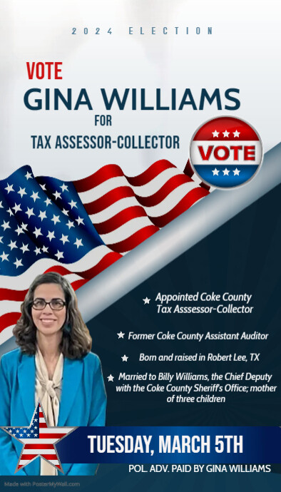 ELECTION CAMPAIGN POSTER FLYER TEMPLETE 1 | PosterMyWall