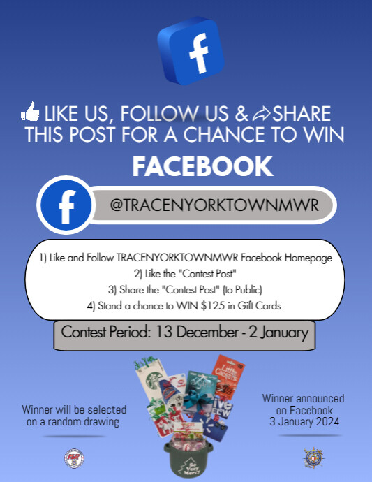 follow us on facebook | PosterMyWall