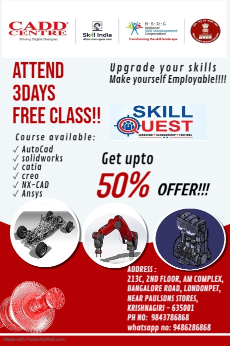 cadd poster | PosterMyWall