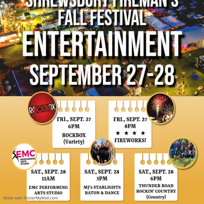 September Fall Upcoming Event Flyer | PosterMyWall
