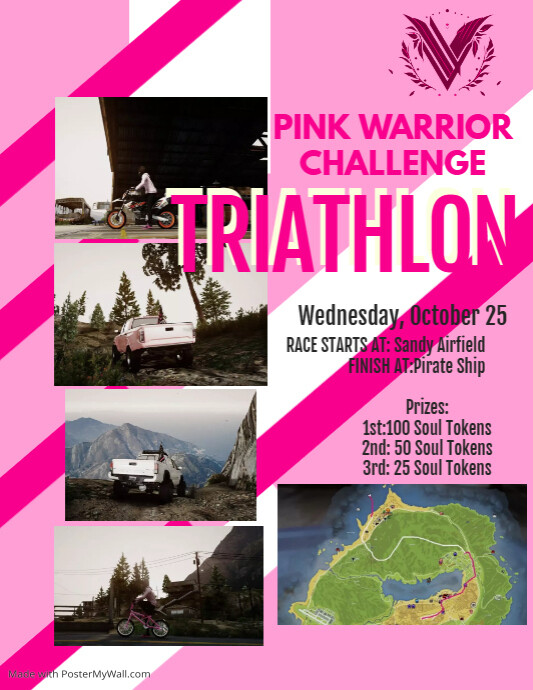 Triathlon Event Flyer | PosterMyWall