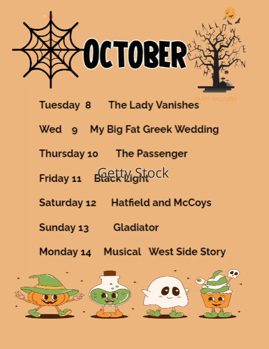 hello october (1) | PosterMyWall