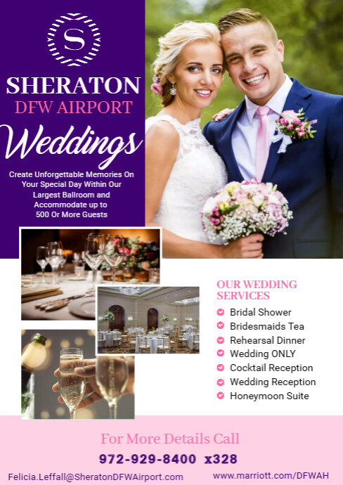 Copy of Wedding Event Service Flyer | PosterMyWall