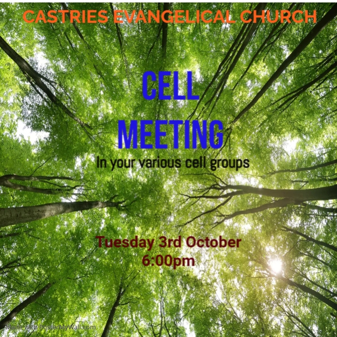 Cell Meeting | PosterMyWall