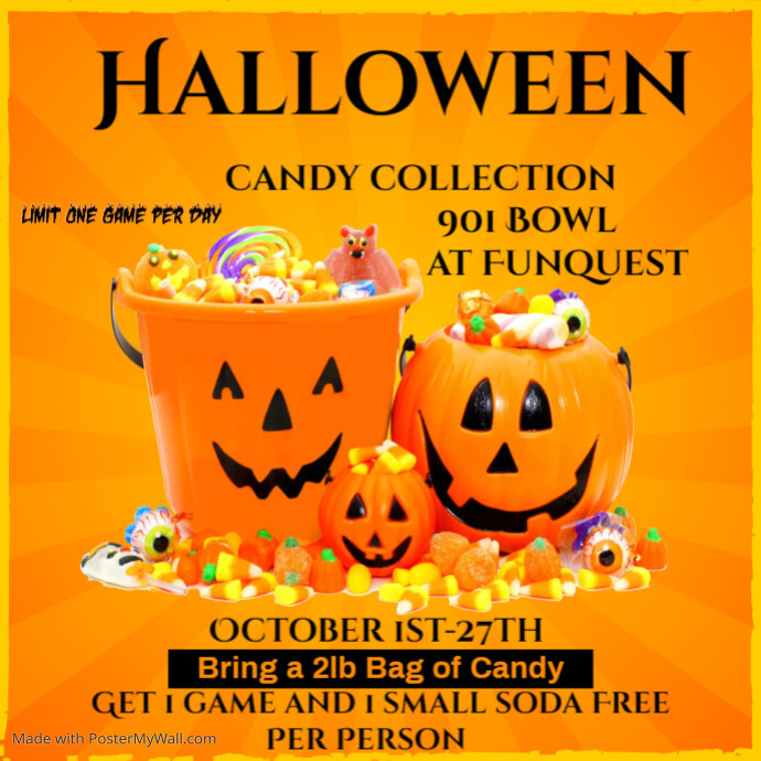 Halloween Candy Collection Post Template (1) | PosterMyWall