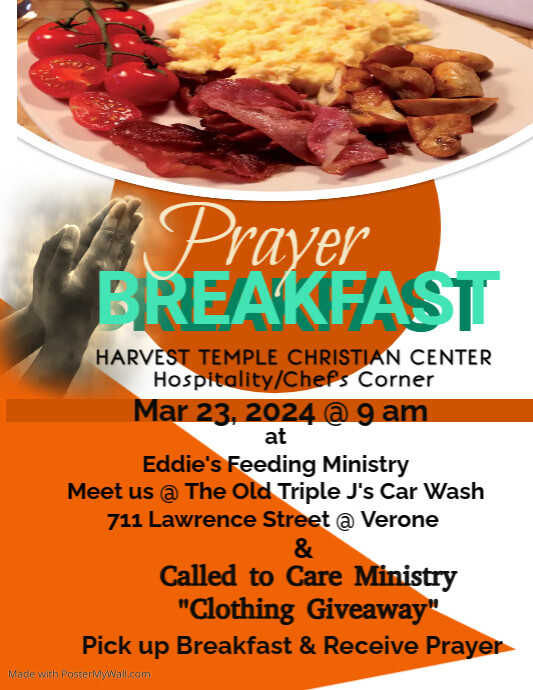 Prayer Breakfast | PosterMyWall