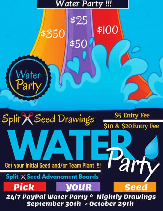 Copy of Copy of Water Party 1 | PosterMyWall