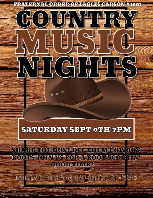 Country Music Poster | PosterMyWall