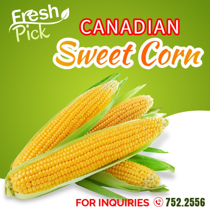 Copy of Sweet Corn Ad | PosterMyWall