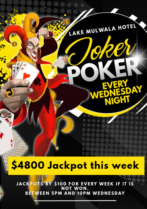 Copy of Copy of Joker Poker Poster | PosterMyWall