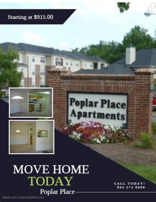 Poplar Place | PosterMyWall