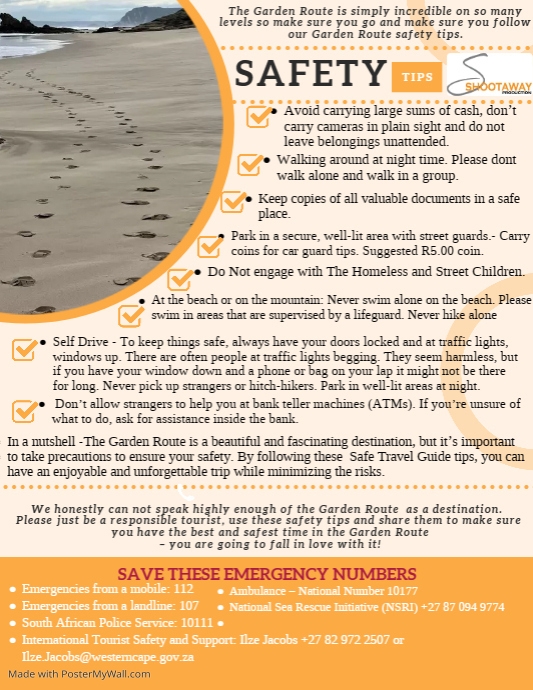 Workplace Safety Work from Home Flyer Handout (1) | PosterMyWall