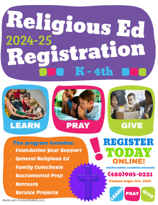Preschool Registration | PosterMyWall