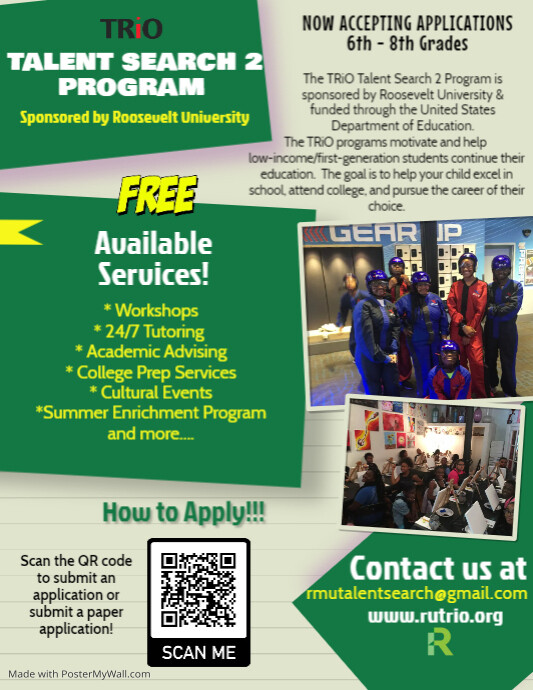 Middle School Flyer | PosterMyWall