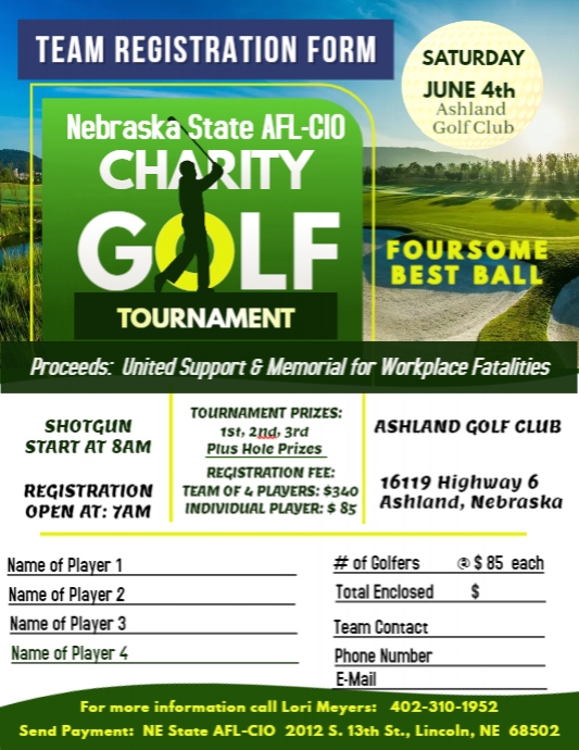 Copy of Charity Golf Tournament Flyer | PosterMyWall