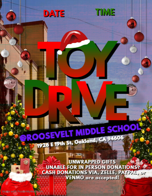 Toy Drive Flyer | PosterMyWall