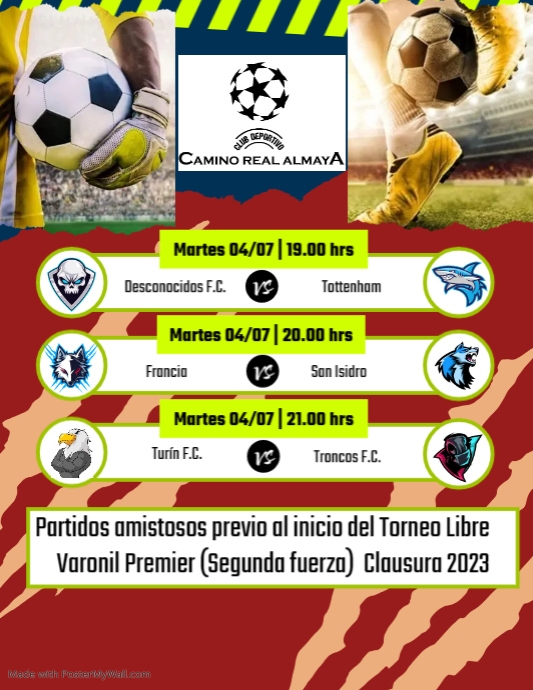 Match Day Result Flyer (2) | PosterMyWall