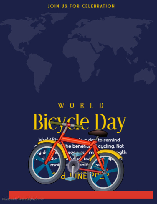 bicycle day, bicycle ride,event | PosterMyWall
