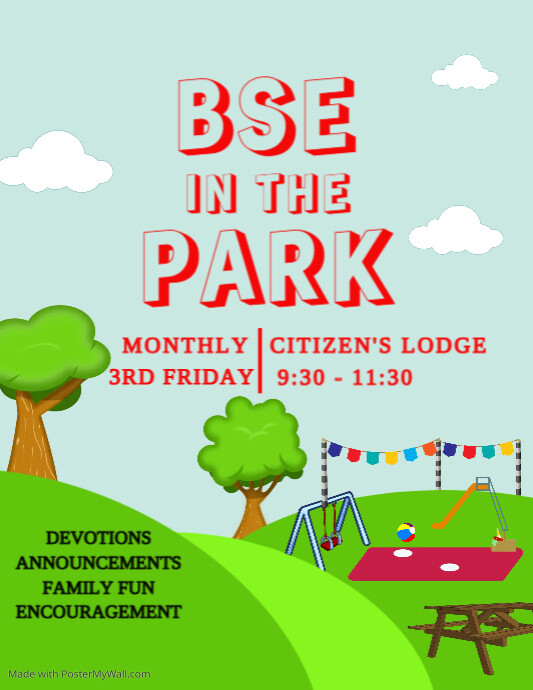 Park Picnic Flyer Template | PosterMyWall