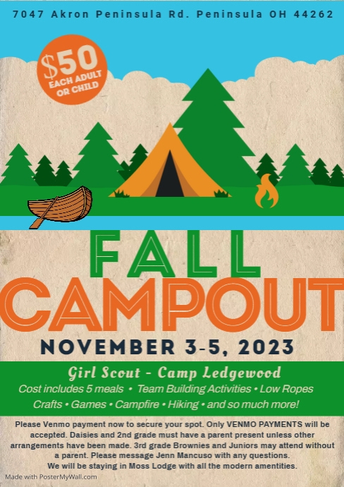 SUMMER CAMP POSTER | PosterMyWall