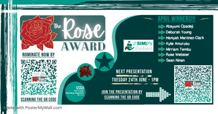 Copy of April Winners (7 winners) | PosterMyWall