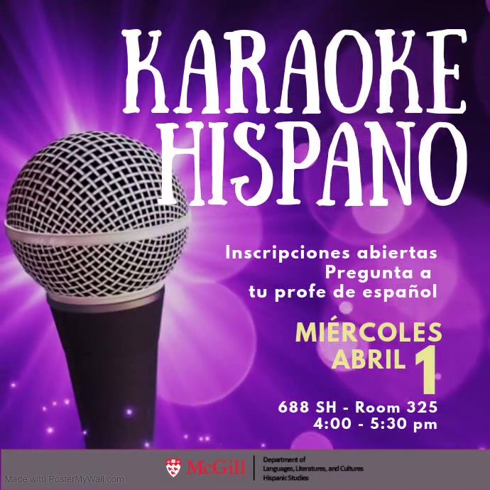 Copy of Promo Karaoke Invierno 2020 | PosterMyWall