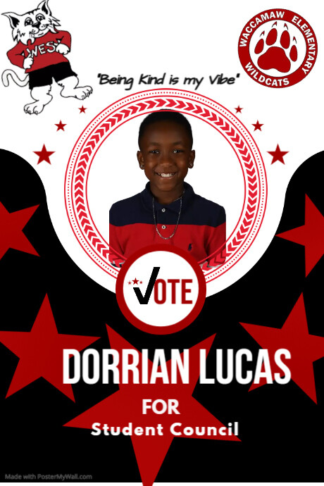 Student Council Election Campaign Poster | PosterMyWall