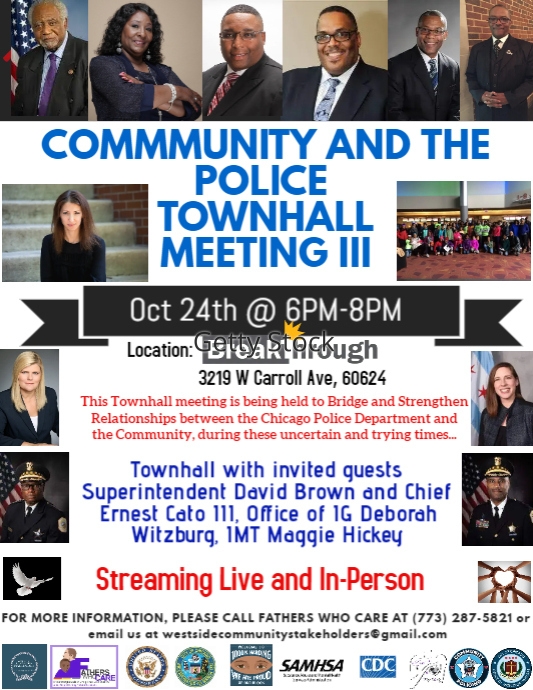 Community and The Police Townhall Meeting Flyer (3) | PosterMyWall