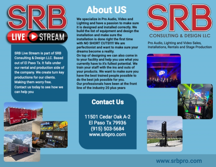 Copy of SRB Info | PosterMyWall