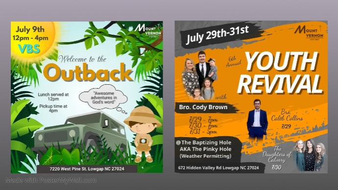 Youth Revival 21 | PosterMyWall