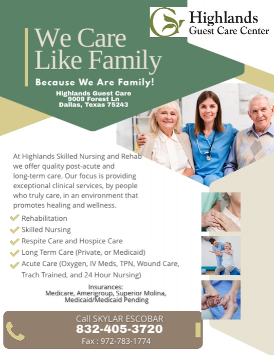 Copy of Assisted living Flyer Template | PosterMyWall
