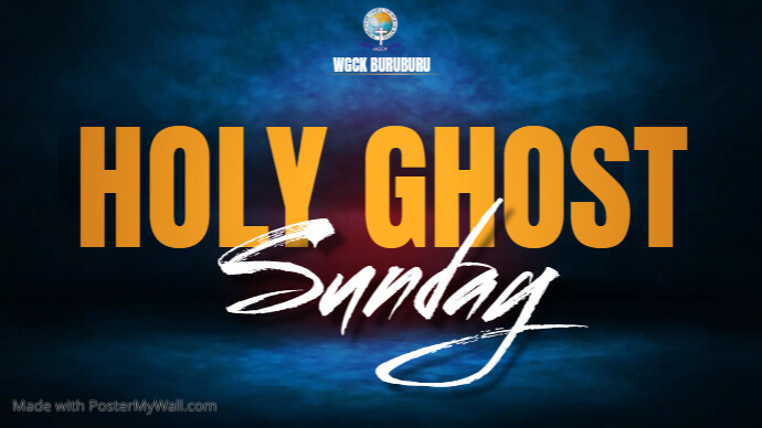Copy of j1 HOLY GHOST SUNDAY | PosterMyWall