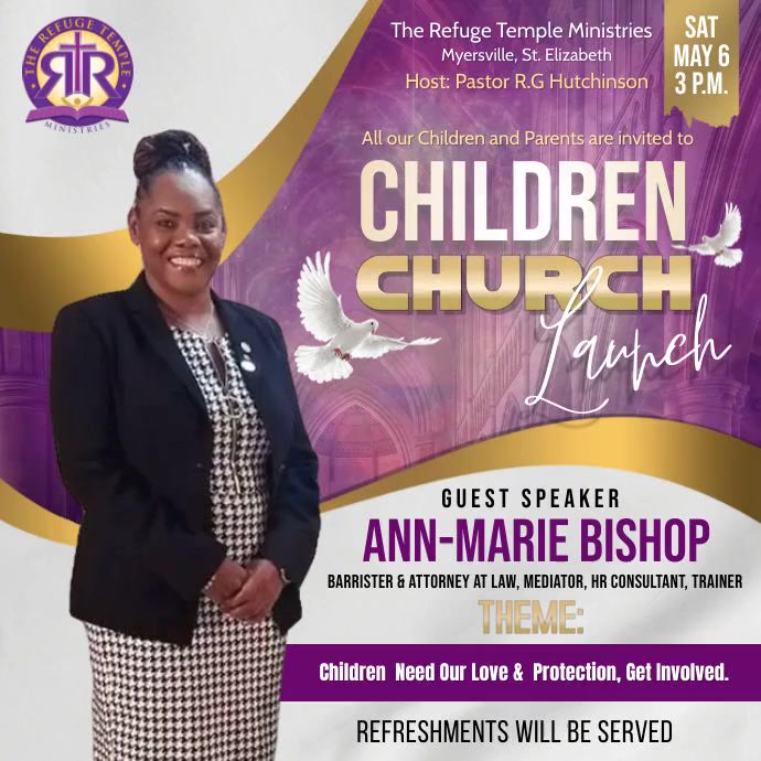 Children Church Launch | PosterMyWall