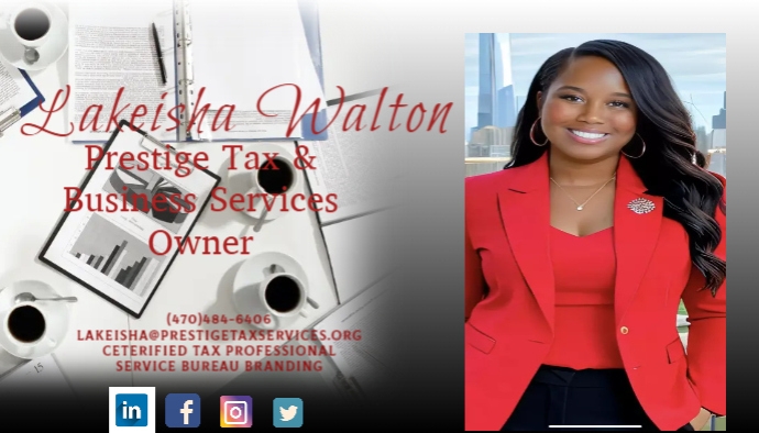 Virtual assistant services business card | PosterMyWall