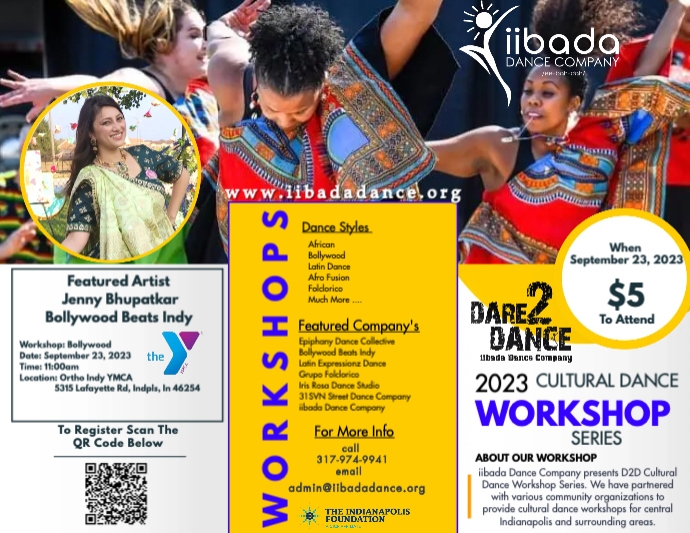 Cultural Dance Workshops (1) | PosterMyWall