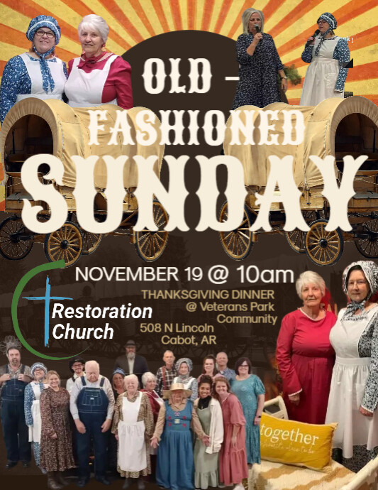 Pioneer Day Flyer Template | PosterMyWall