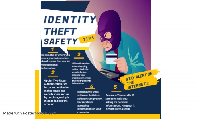 Copy of Copy of Identity Theft Safety | PosterMyWall