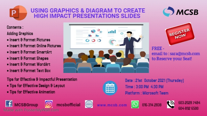 PowerPoint | PosterMyWall