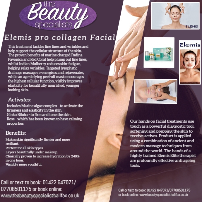 pro collagen facial poster | PosterMyWall