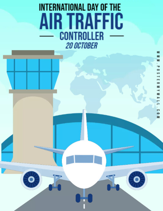 Day of the Air Traffic Controller | PosterMyWall
