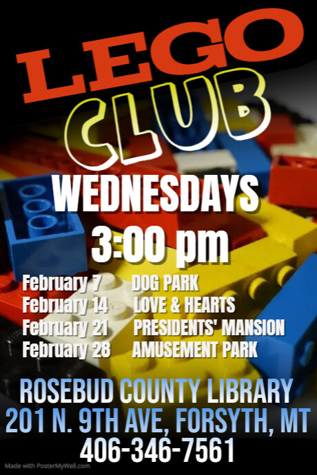 LEGO CLUB 2024 | PosterMyWall