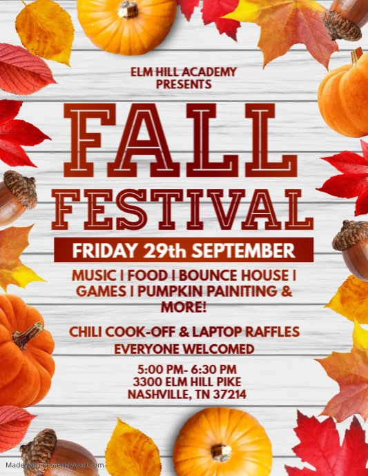 FALL FLYERS | PosterMyWall