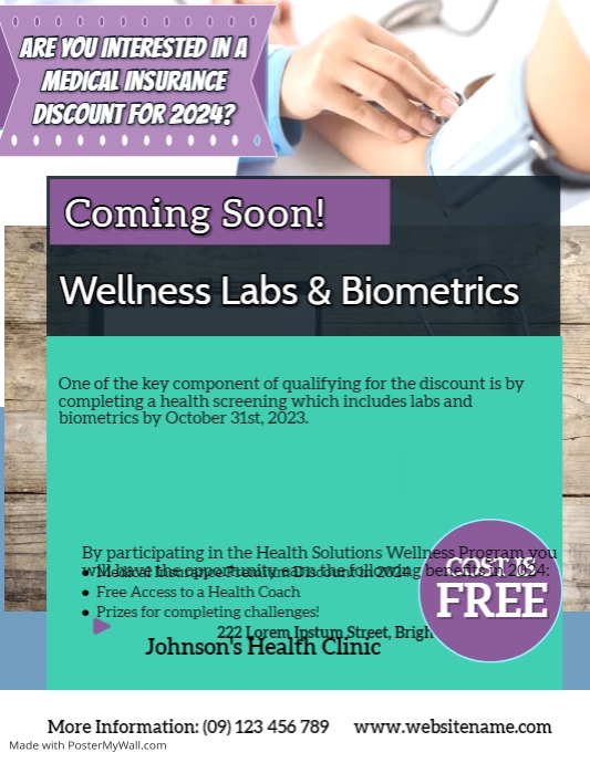 Flu Shot Campaign Flyer | PosterMyWall