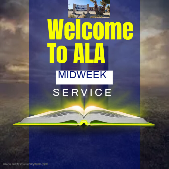 Welcome to Midweek Service Oct 26th | PosterMyWall